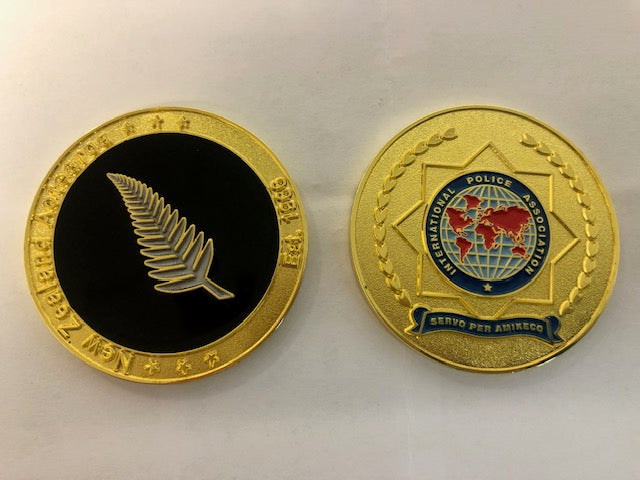 International Police Association Challenge Coins – The Cop Shop